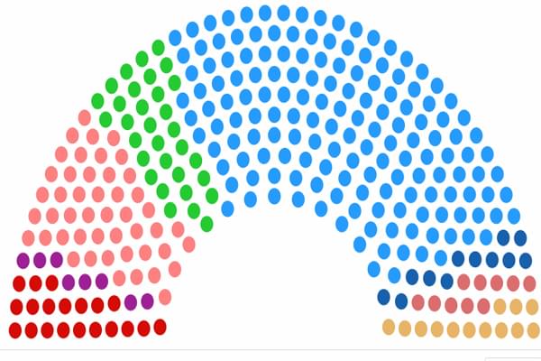 Σχεδιάγραμμα κατανομής των εδρών στη νέα Βουλή - Γιώργος Γ. Αδαλής